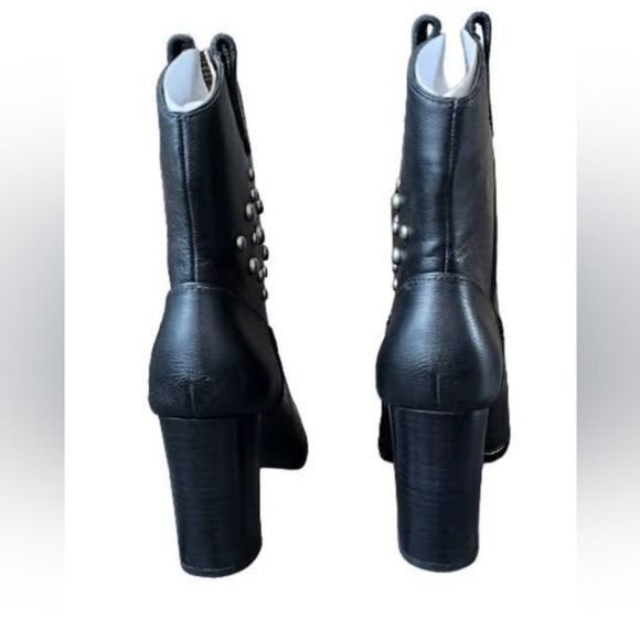 Ralph Lauren | Shoes | Nib Ralph Lauren Micah Leather Angle Boots In ...